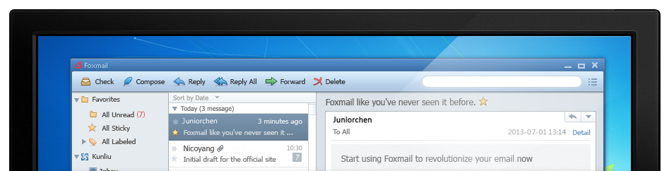 Télécharger Foxmail pour Windows | OliTech